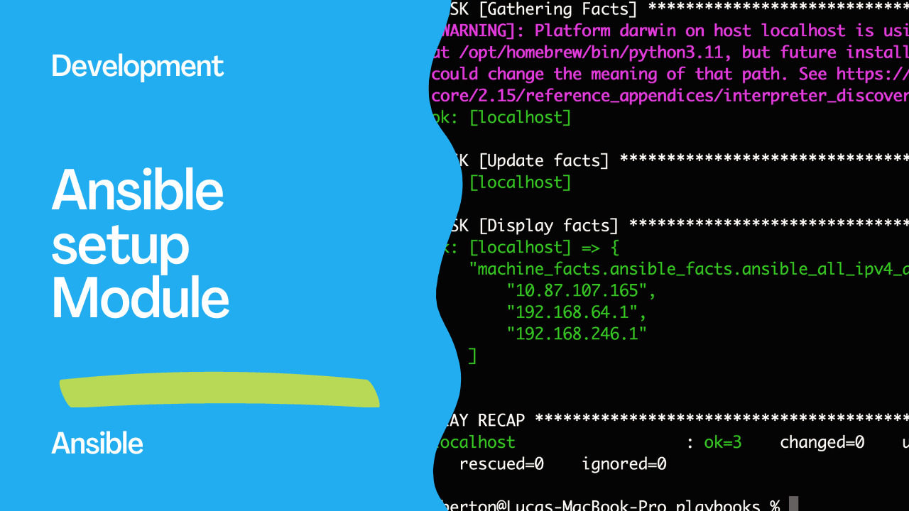 Exploring Ansible Playbook Gather Facts for Displaying Network Information Exploring Ansible Playbook Gather Facts for Displaying Network Information